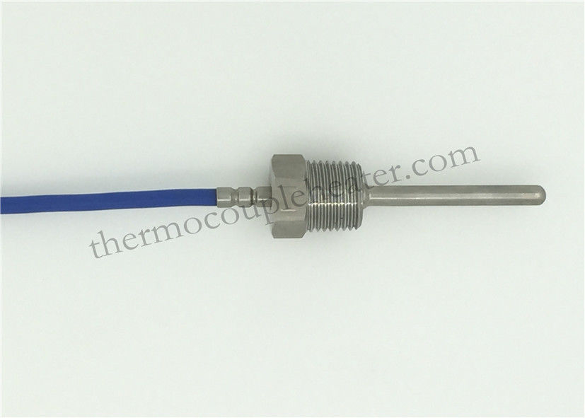Portable Thermocouple RTD , Screw Type Silicon 3 Wire Pt100 Temperature ...
