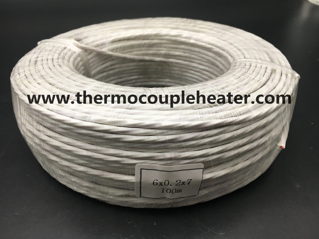 PT100 RTD Cable 6-Wire With Teflon Insulation