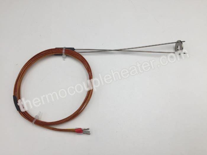 Duplex Type J Hot Runner Thermocouple Probe With Plastic Transition For ...