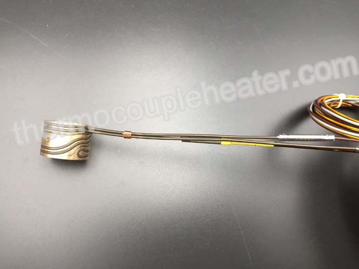 230V 300W Press In Brass Coil Heaters For Hot Runner Mold With ...