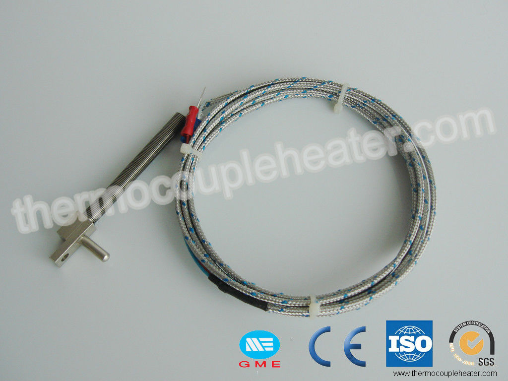Industrial K Type Thermocouple RTD High Temperature Sensor M6 Screw ...